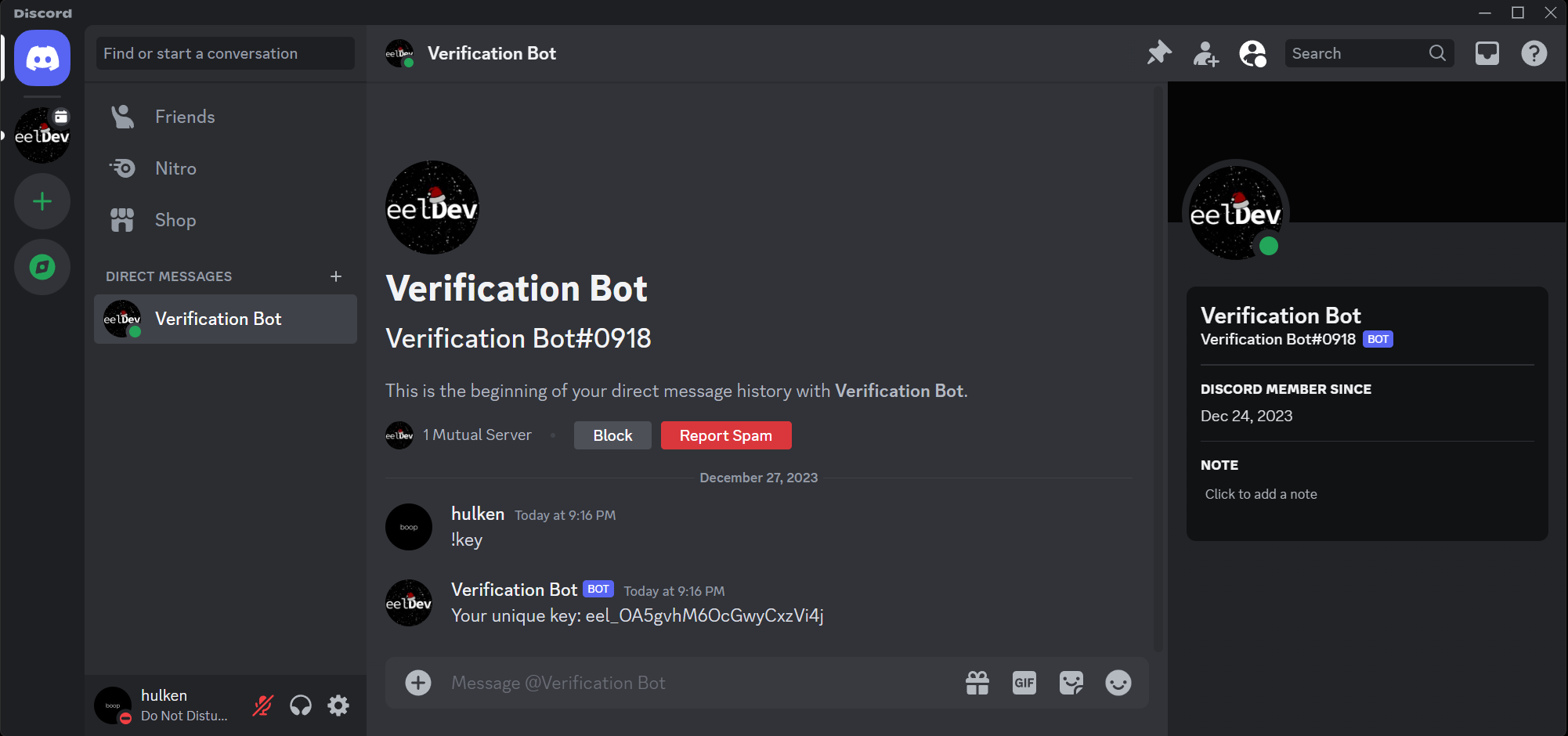 DISCORD ACCESS EelDev DISCORD ACCESS EelDev